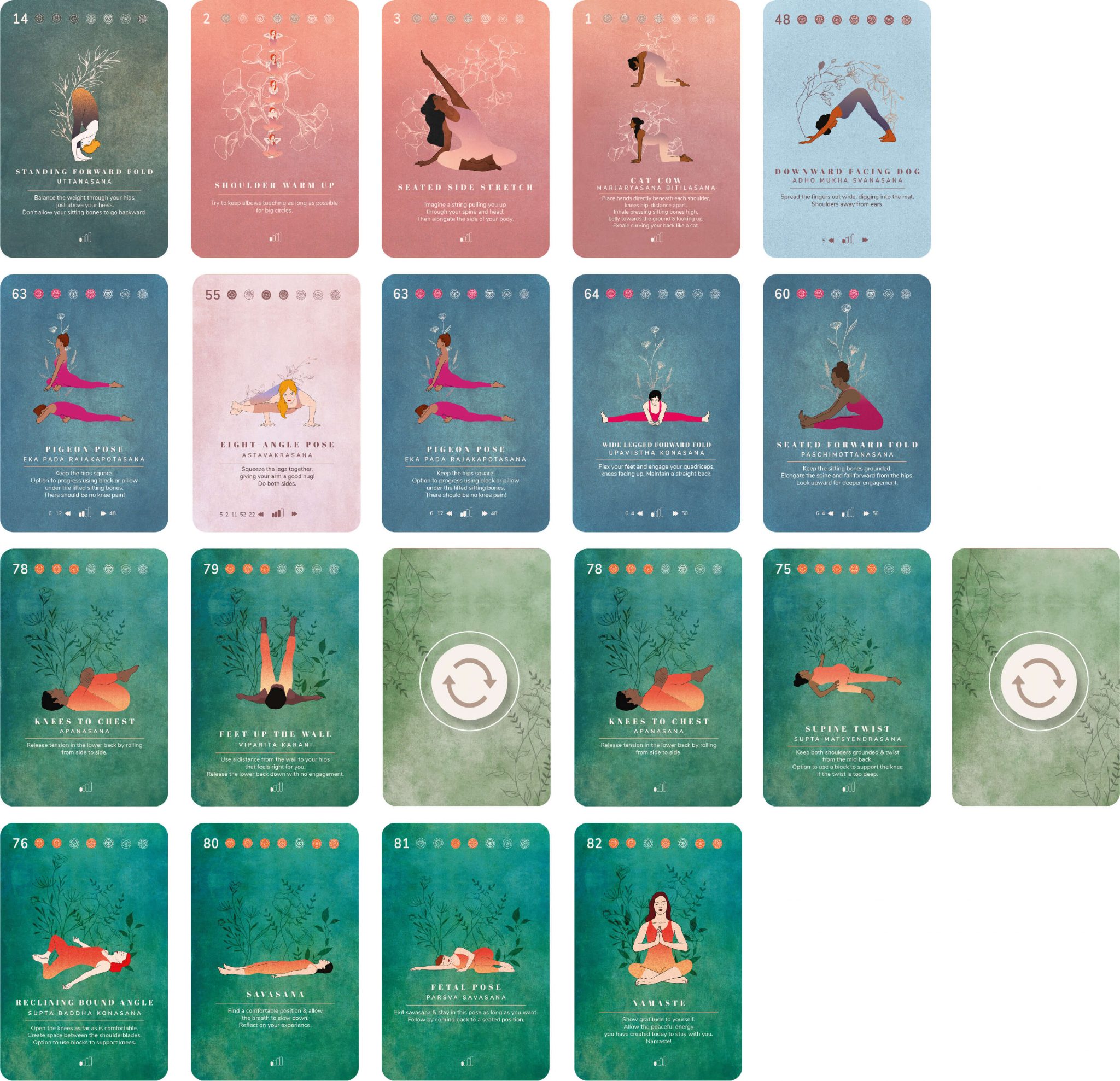 PlayPauseBe • Yoga Decks and Cards for Student and Teacher