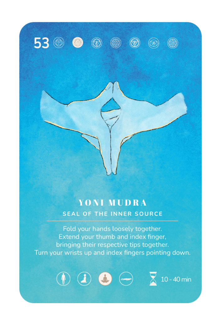 Mudra Deck: Hand Mudras in Yoga Made Easy - PlayPauseBe